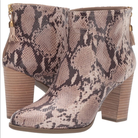 Anne Klein | Shoes | Anne Klein Smoke Multi Ankle Boots | Poshmark